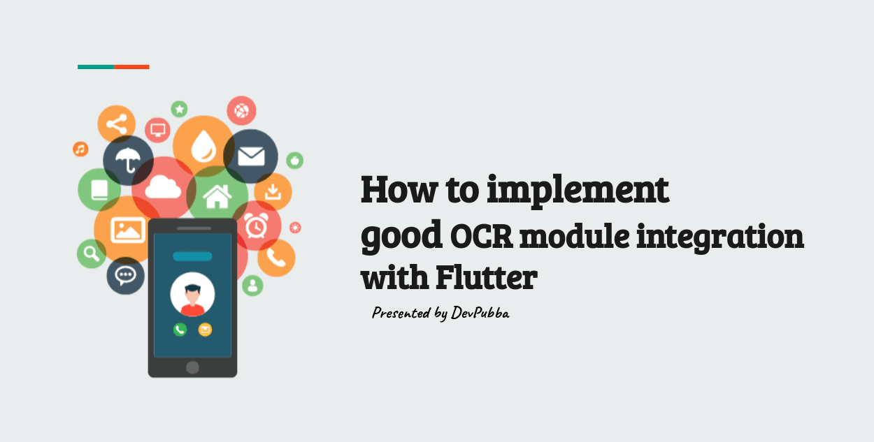 How to implement good OCR module integration with Flutter - DevPubba